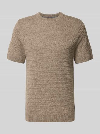 Jack & Jones Strickshirt mit Rundhalsausschnitt Modell RILEY