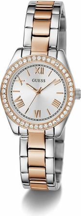 Guess Femme, Accessoires, Multicolore, Taille: ONE Size Mini Luna 2-Tone Watch