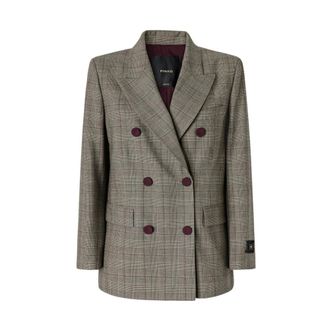 Pinko Pinko, Femme, Vestes, Beige, Taille: 38 FR Blazers