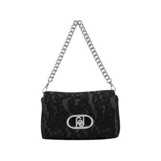 Liu Jo Logo Umh&auml;ngetasche - - Bags - Damen - Schwarzk - ONE SIZE
