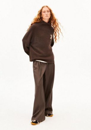 Armedangels Strickpullover ICONIC &Aring; MONALAA BOUCL&Eacute; Pullover aus Woll Mix Oversized Fit