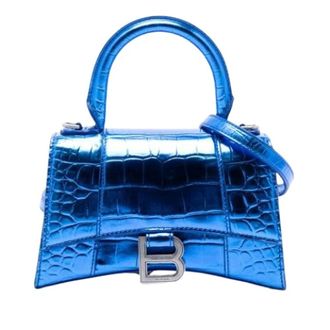 Balenciaga Pre-owned Hourglass Handbag - Femme - Pre-owned - Bleu - Taille: ONE Size
