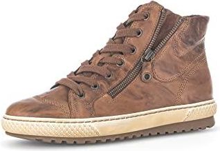 Gabor Femme Bottines, Dame Bottines à Lacets,Semelle intérieure Amovible,Botte dhiver,Botte à Lacets,Demi-Bottes,Marron (Copper),37.5 EU / 4.5 UK