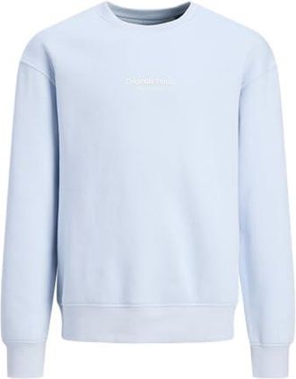 Jack & Jones Jorvesterbro Sweat &agrave; col Rond BN Mni, Skyway., 122