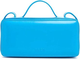 Msgm Msgm, Femme, Sacs, Bleu, Taille: ONE Size Borsa
