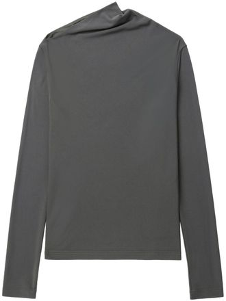 Toteme haut &agrave; design drap&eacute; - Gris