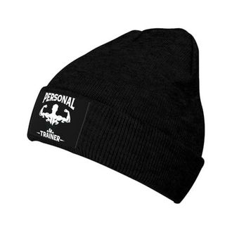 Generic &Eacute;pais Bonnet Tricot&eacute;, Entra&icirc;neur Personnel, Classique Beanie Hiver, Tricoter Chapeau pour Femme, Adultes, Ski