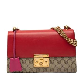 Gucci Pre-owned Vintage Schultertasche mit S-Verschluss - - Pre-owned - Damen - Mehrfarbig - ONE SIZE