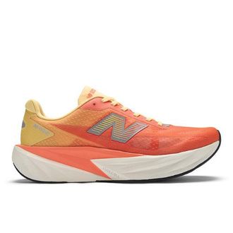 New Balance Homme FuelCell Rebel v5 en Orange/Gris, Synth&eacute;tique, Taille 42.5 Extra-Large