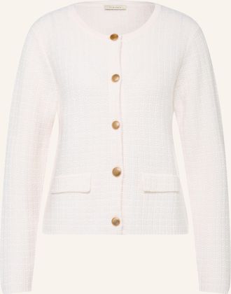 Lilienfels Lilienfels Strickjacke Mit Cashmere weiss