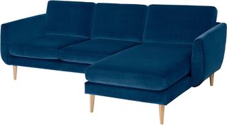 IKEA SMEDSTORP 3er-Sofa mit Récamiere