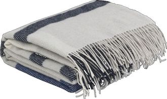 GANT Magnified Check Tagesdecke Farbe Light Grey Größe 130x180