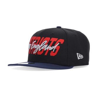 New Era unisex, Accessoires, Noir, Taille: S/M Nfl22 Draft Casquette à Visière Plate Noire