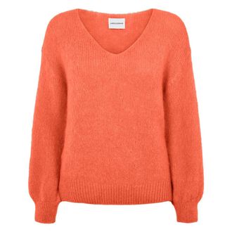 Americandreams Americandreams, Femme, Pulls, Orange, Taille: 44 FR Milana LS Alpaca Pullover