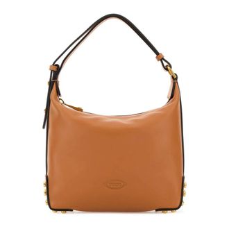 Tod's Femme, Sacs, Orange, Taille: ONE Size Mini Sac Bandouli&egrave;re Orn&eacute; de Clous