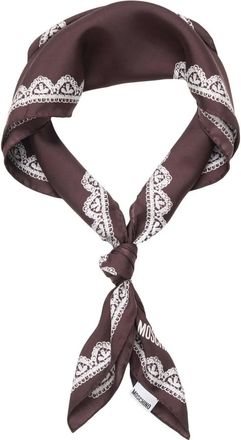 Moschino Tücher & Schals - Silk foulard - Gr. unisize - in Orange - für Damen