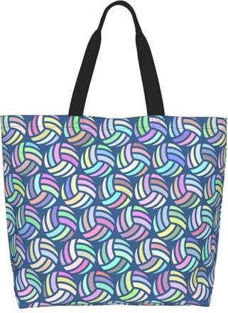 Generic Ballon Mignon Sac Cabas R&eacute;utilisable Tote Bag D&eacute;contract&eacute; Sac &Agrave; Bandouli&egrave;re Pour Plage Gym Travail
