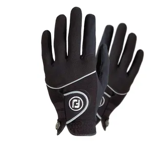 FootJoy Footjoy Raingrip Golfhandschuhe f&uuml;r Damen, Schwarz, M