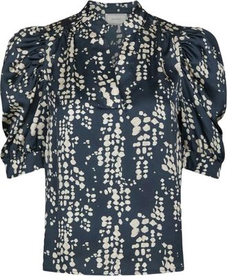 Neo Noir Femme, Blouses et Chemises, Bleu, Taille: 46 FR Blouse