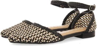 Gioseppo Ballerines Bicolores en Cuir TRESSÉ avec Fermeture À Bracelet pour Femme KONISPOL