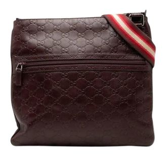 Gucci Sac bandouli&egrave;re vintage Pre-owned - Femme - Pre-owned - Rouge - Taille: ONE Size
