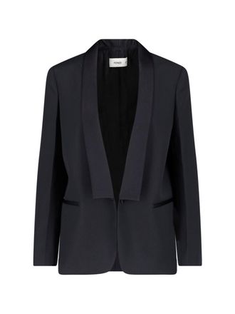 Fendi Blazer In Virgin Wool