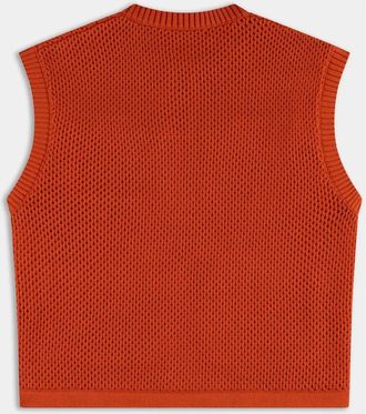 Daily Paper Clothing Homme, Vestes, Orange, Taille: S Crochet Vest