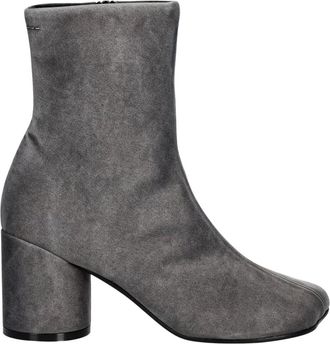 Maison Margiela Bottines Anatomic en satin - Femme - Chaussures - Gris - Taille: 39 1/2 EU