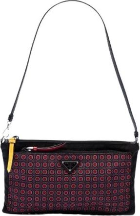 Prada Sac bandouli&egrave;re vintage Pre-owned - Femme - Pre-owned - Noir - Taille: ONE Size