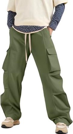 Generic Pantalon de jogging &agrave; coupe d&eacute;contract&eacute;e pour homme avec taille &eacute;lastique pour s&eacute;ances dentra&icirc;nement et de gym, pantalon de surv&ecirc;tement doux et extens