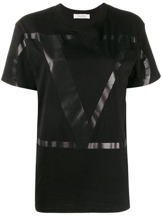 Valentino Garavani t-shirt VLOGO imprim&eacute; - Noir