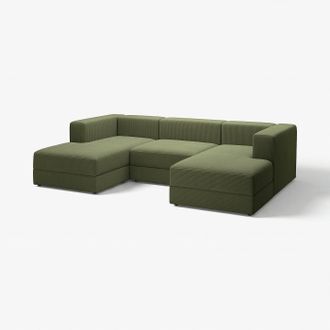 IKEA J&Auml;TTEBO 3,5er-Sitzelement mit R&eacute;camieren
