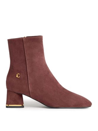 Coccinelle Stiefeletten - Dunkelrot