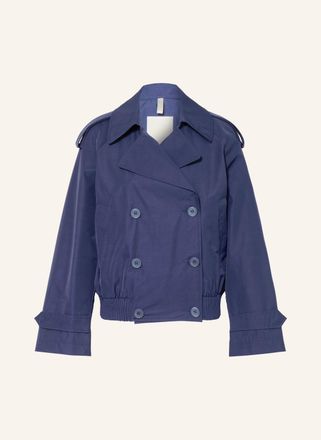 Duno Duno Trench-Jacke Bami blau