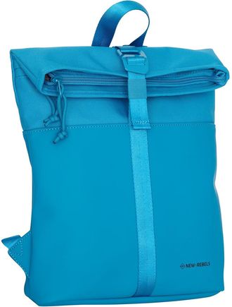 New Rebels Bruce - Los Angeles Rolltop Backpack Mini 7L Turquoise
