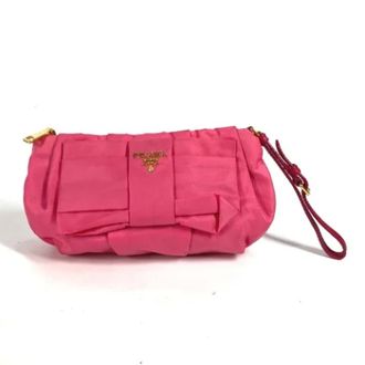 Prada Pre-owned Tissu sacs-prada - Femme - Pre-owned - Rose - Taille: ONE Size
