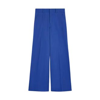 Celine Hose aus Baumwolltwill - - Trousers - Damen - Blau - M