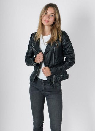 Freaky Nation Lederjacke BikerPrincess (1-St)