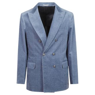 Brunello Cucinelli Herren, Jacken, Blau, XLGr&ouml;&szlig;e