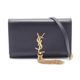 Saint Laurent Pre-owned Cuir sacs-ports-paule - Femme - Pre-owned - Noir - Taille: ONE Size