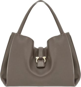 Ferragamo Hobo Bags - Bags Grey - Gr. unisize - in Grau - für Damen