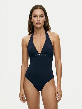 Tommy Hilfiger Badeanzug UW0UW06366 Dunkelblau