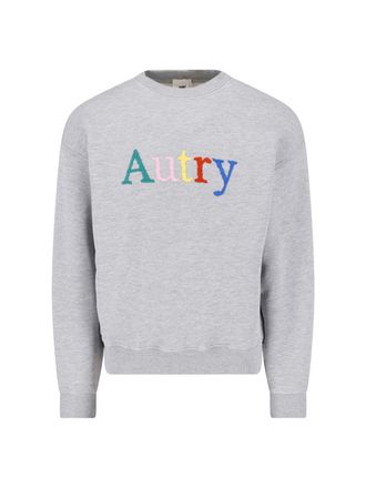 Autry Baumwoll-Logo-Sweatshirt