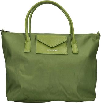 Lancaster Femme, Sacs, Vert, Taille: ONE Size M Tote Bag Smart KBA