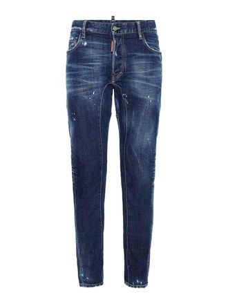 Dsquared2 Jean Bootcut - Bleu
