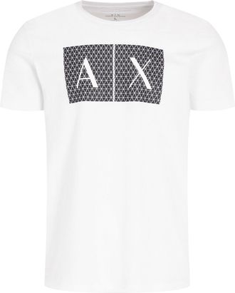 A|X Armani Exchange T-Shirt 8NZTCK Z8H4Z 1100 Wei&szlig; Slim Fit