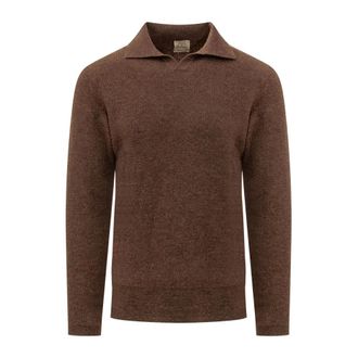 Rakk&igrave; Preppy Man Polo - - Tops - Herren - Braun - L