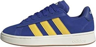 adidas Homme Grand Court Alpha Basket, Caoutchouc Jaune Gris Utilitaire, 43 1/3 EU