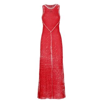 Diesel Femme, Robes, Rouge, Taille: 36 FR M-Rab Dress