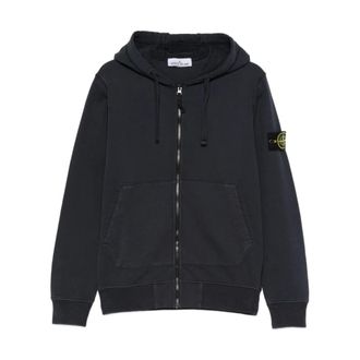 Stone Island Homme, Sweatshirts et sweats &agrave; capuche, Bleu, Taille: 3XL Sweat &agrave; capuche